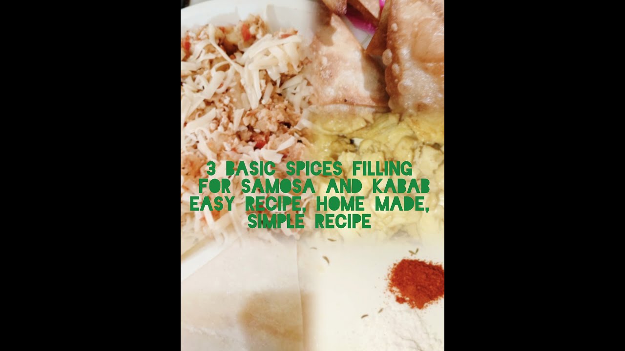 3 basic spices recipe for samosa filling. Simple middle class Teacher Vlogger one pot recipe ...