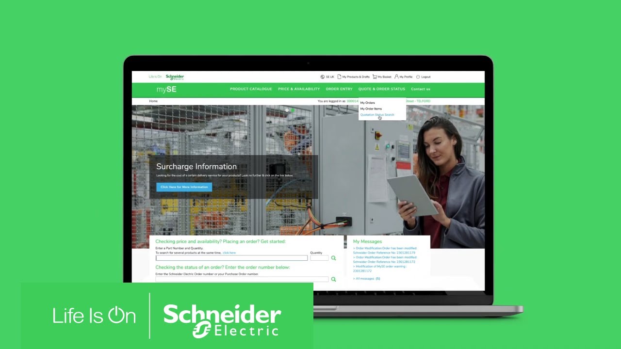 mySE Quotations | Schneider Electric - YouTube