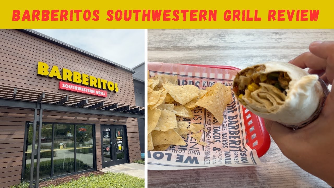 Barberitos Southwestern Grill Review - YouTube