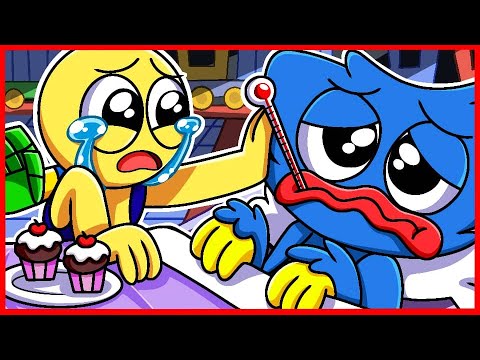 Huggy Wuggy.Exe Is So Sad & Sick With Player.Exe - Poppy Playtime ...