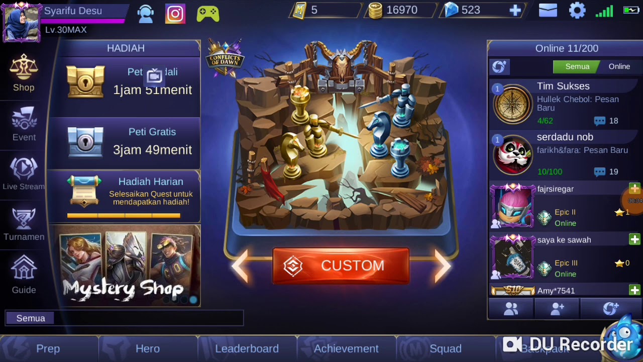New skin Hanabi viper gokil gaming - YouTube