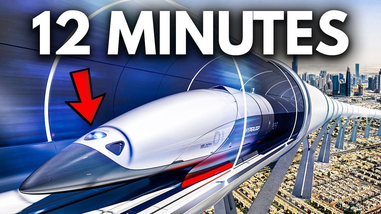 Dubai's HYPERLOOP Travel Dubai to Abu Dhabi In 12 MINUTES! - YouTube