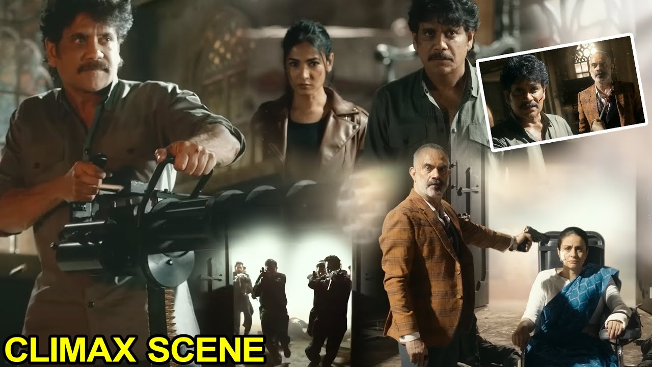The Ghost Interesting Movie Climax Scenes || Nagarjuna || Sonal Chauhan ...
