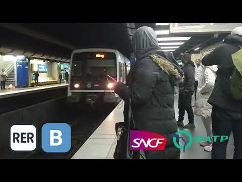 [RER B] Trajet en MI84 (UM) de Châtelet-Les-Halles à Gare du Nord - YouTube