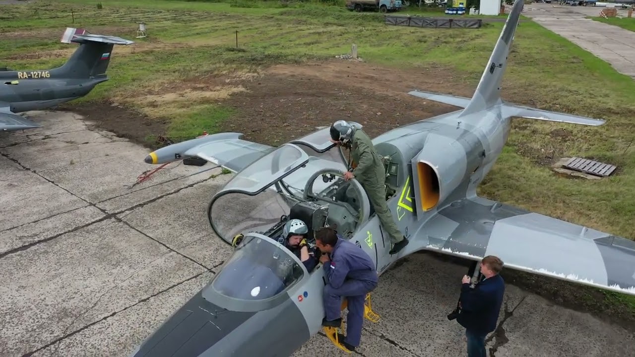 L-39 flight in Russia - Drone footage - YouTube