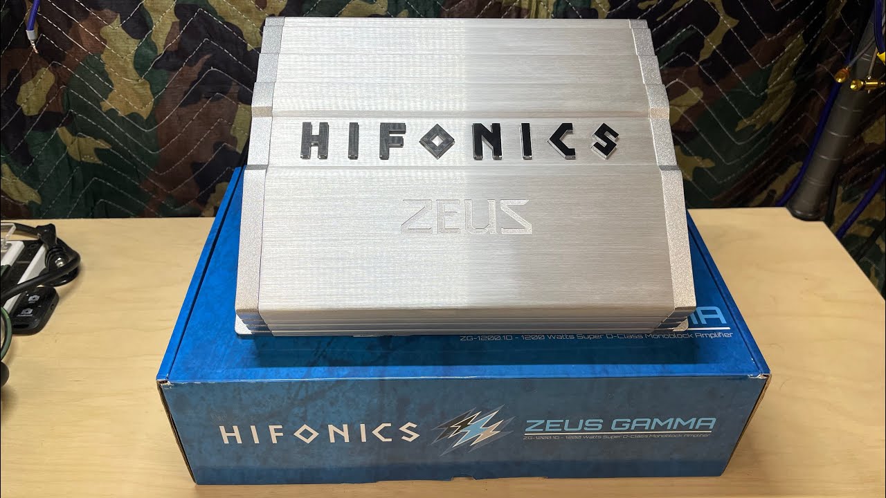 First Look…Hifonics Zeus ZG-1200.1D - YouTube