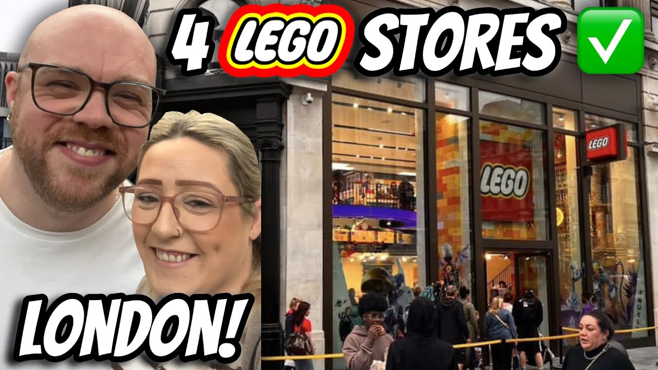 LEGO SHOPPING - ALL 4 LONDON STORES IN 1 DAY - YouTube