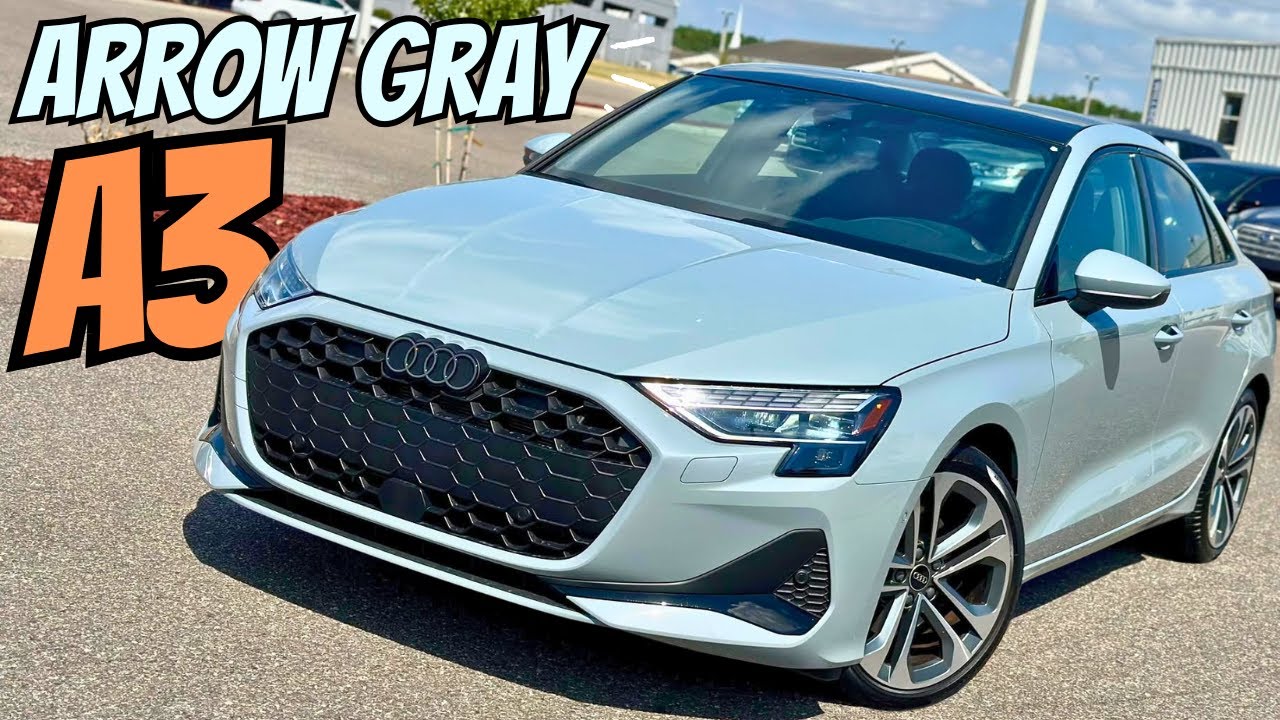 2025 Audi A3 Quattro Premium Plus Gets Arrow Gray Paint and Upgraded ...