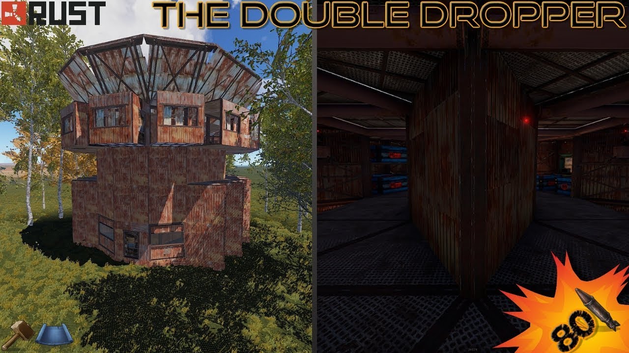 Rust | The Double Dropper | Bunker Base - YouTube