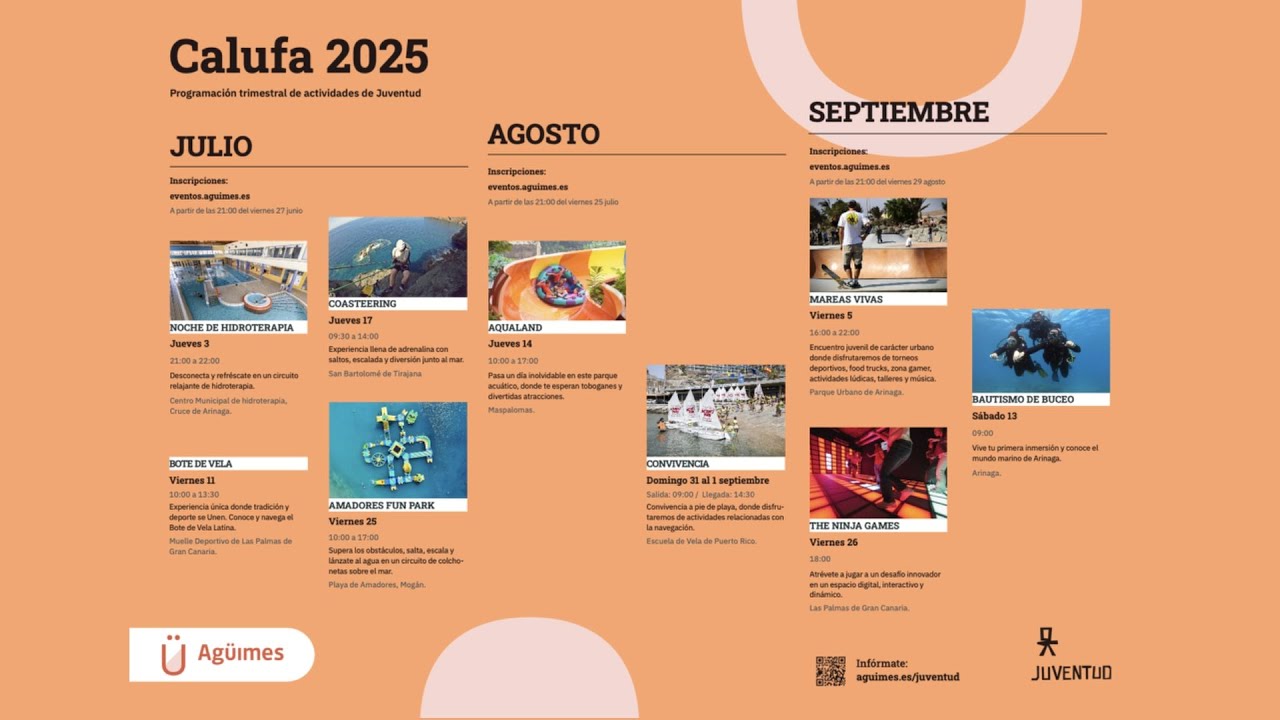 NOTICIA PROGRAMACIÓN JUVENIL CALUFA 2025 27 06 25 - YouTube