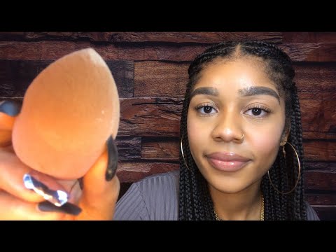 ASMR- Friend Does Your Makeup✨💄(MAKEUP APPLICATION + PERSONAL ATTENTION)