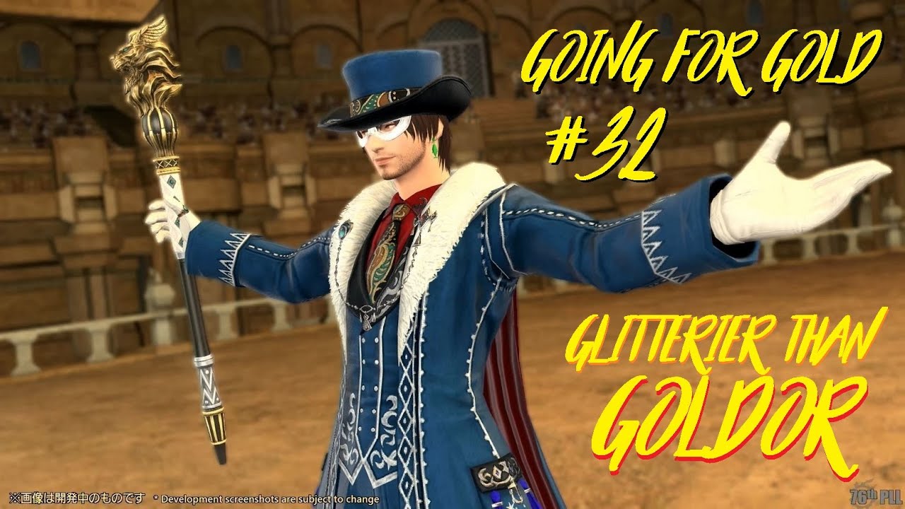 FFXIV Masked Carnivale | Going for Gold + "Glitterier than Goldor ...