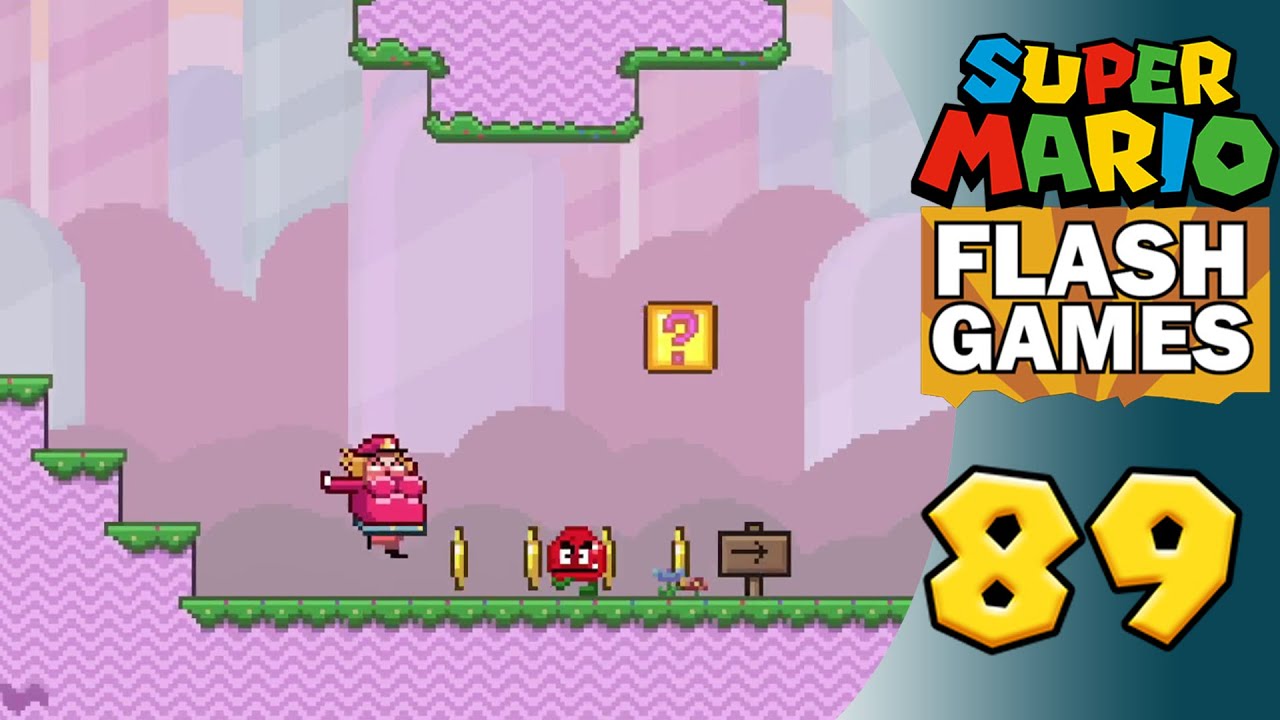 Super Mario Flash Games - Part 89 - Super Maria - YouTube