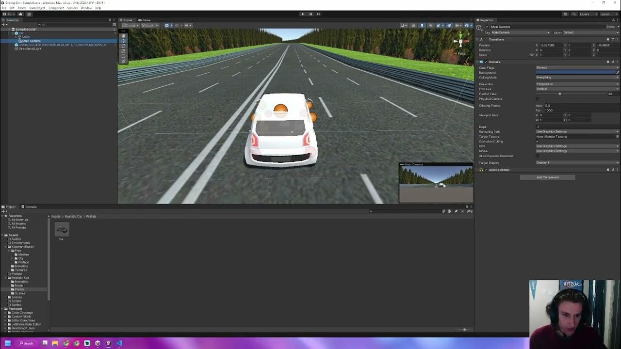 Unity Tutorial for a Drunk Driving Simulator | Patrick Bateman ...