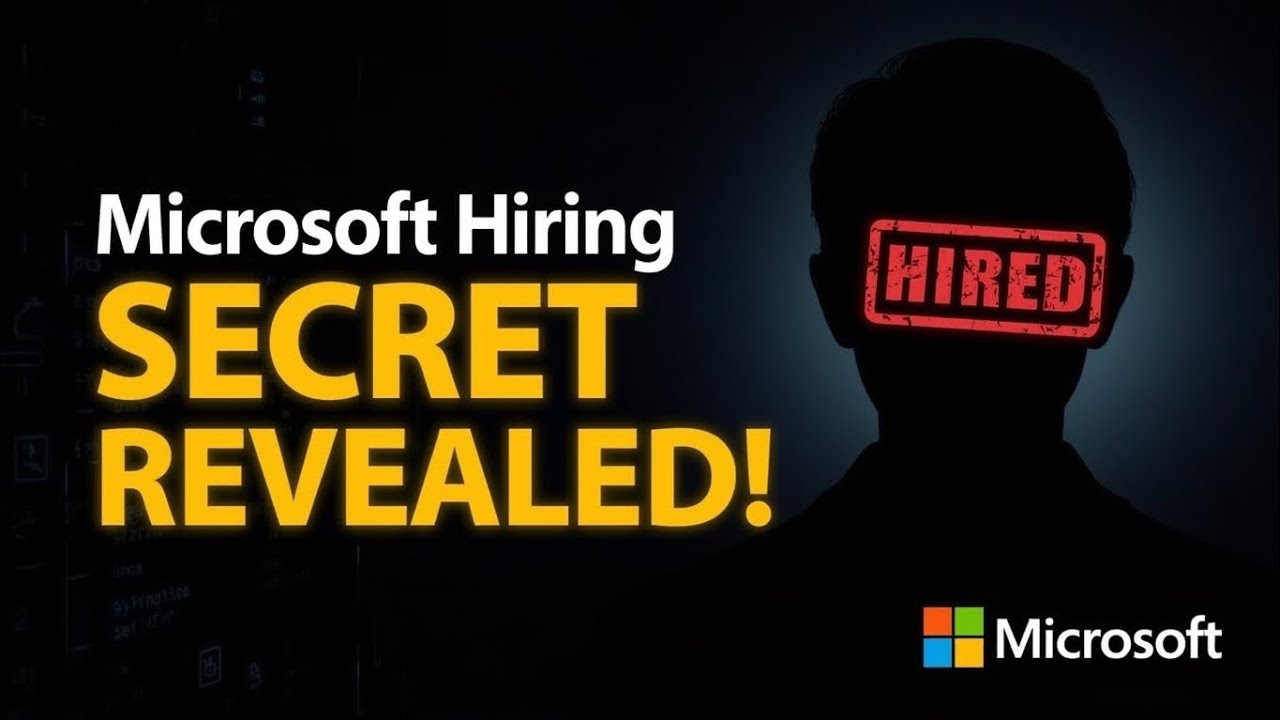 [Must watch] Microsoft internships 2025 | ₹1 Lakh stipend | Complete ...