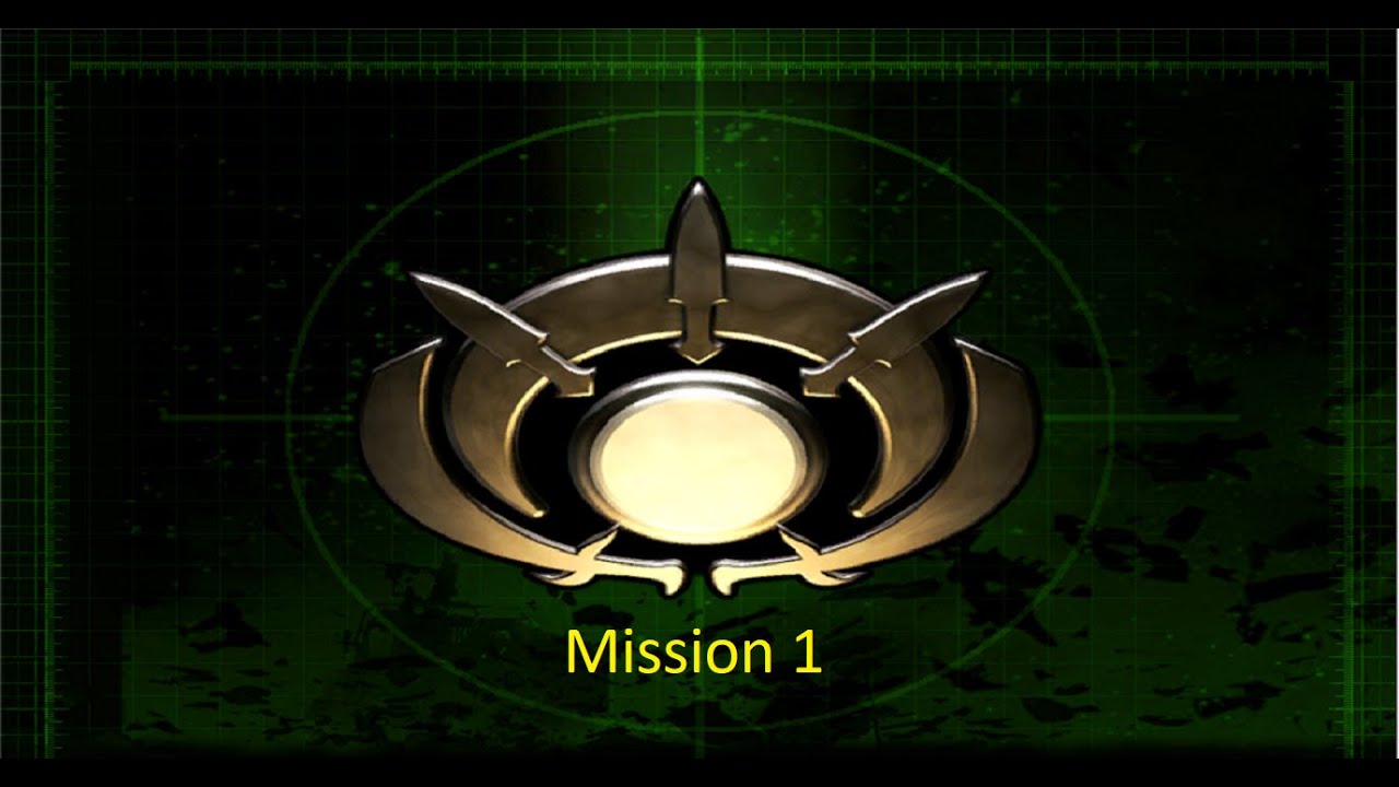 Command and Conquer : Generals 終極動員令：將軍 GLA任務 Mission 1 Operation Black Rain - YouTube