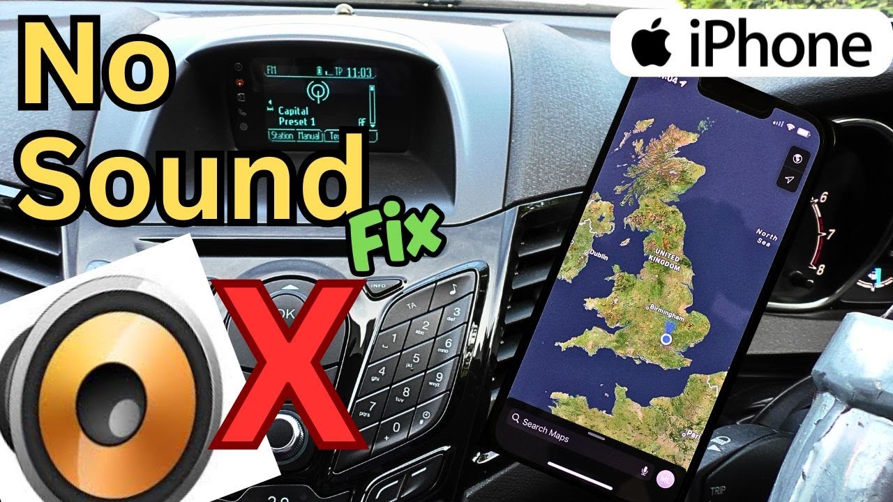 How to make Sat Nav (Google maps) on your phone play through your car's ...