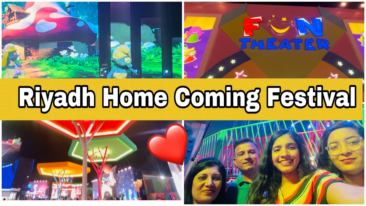 RIYADH HOME COMING FESTIVAL😱*Must Visit place for kids in riyadh ...