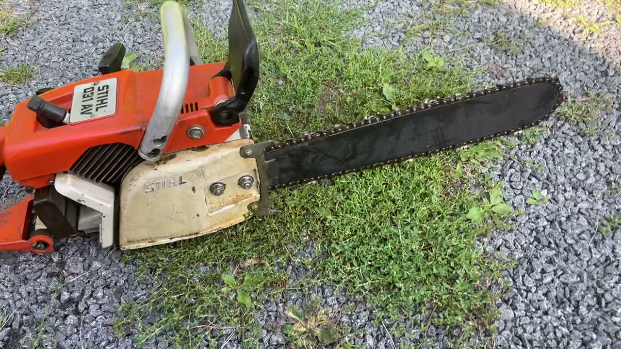 Stihl 031 AV Sound - YouTube