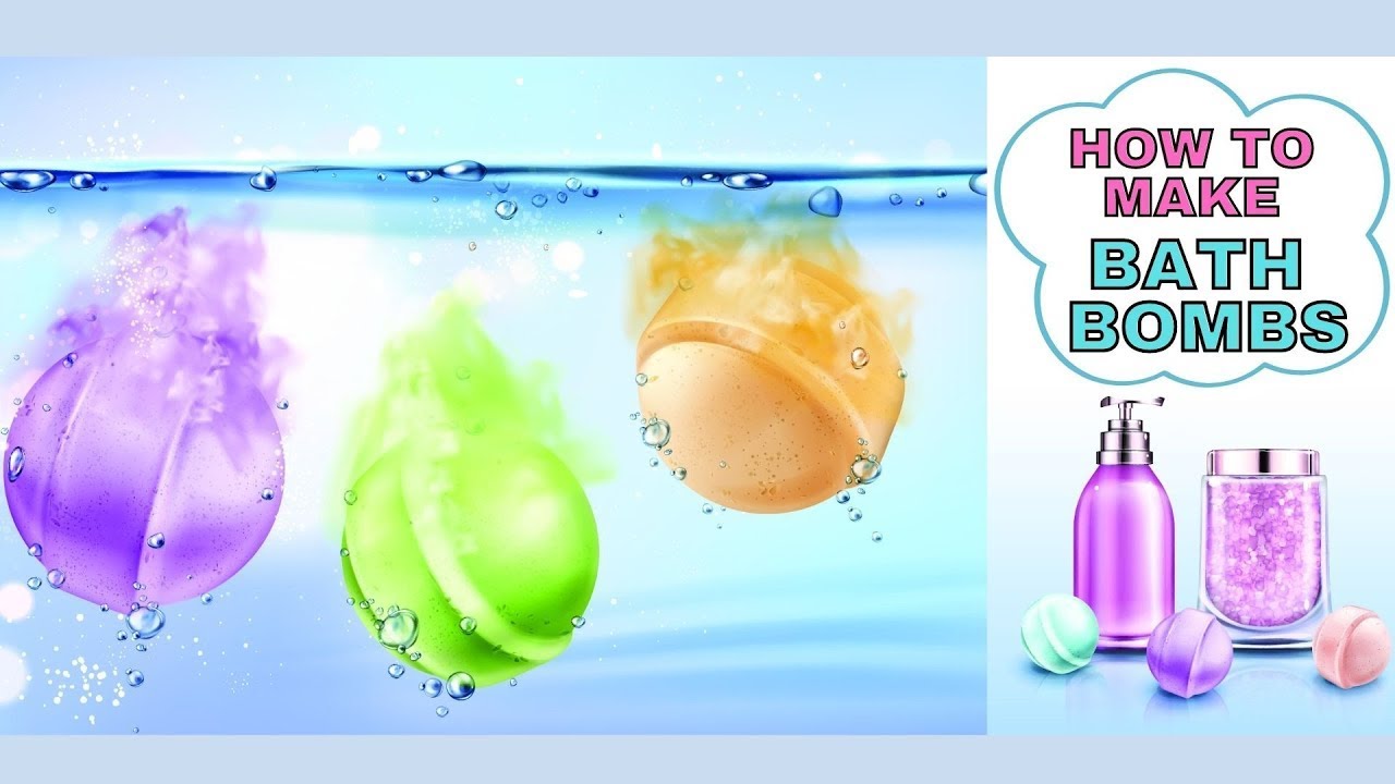 How To Make Bath Bomb Step By Step Tutorial - YouTube