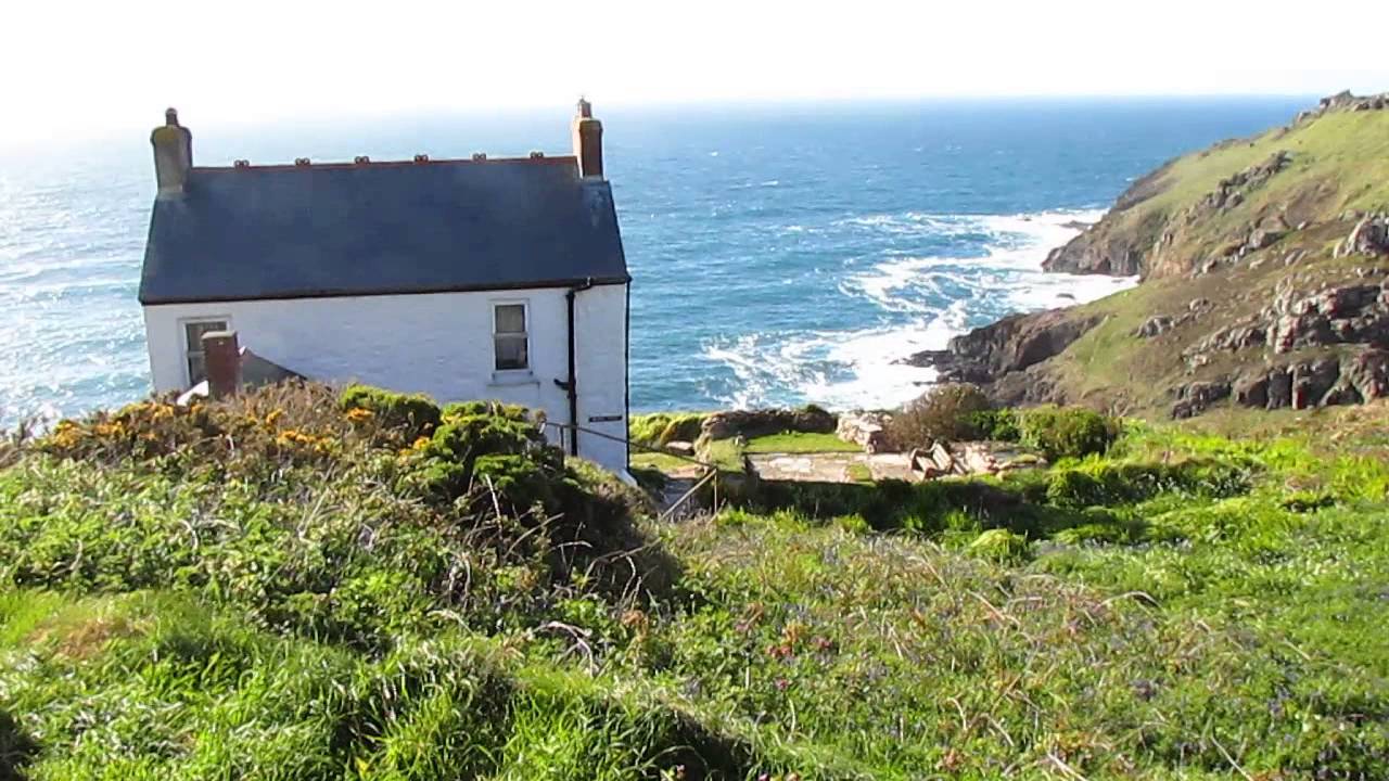 MVI 1377 Wheal Call cottage on the Cliff,Cape Cornwall - YouTube