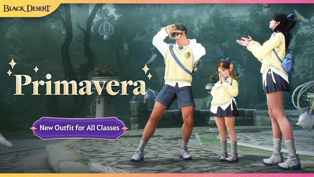 Primavera Outfit Preview - All Classes | Black Desert - YouTube