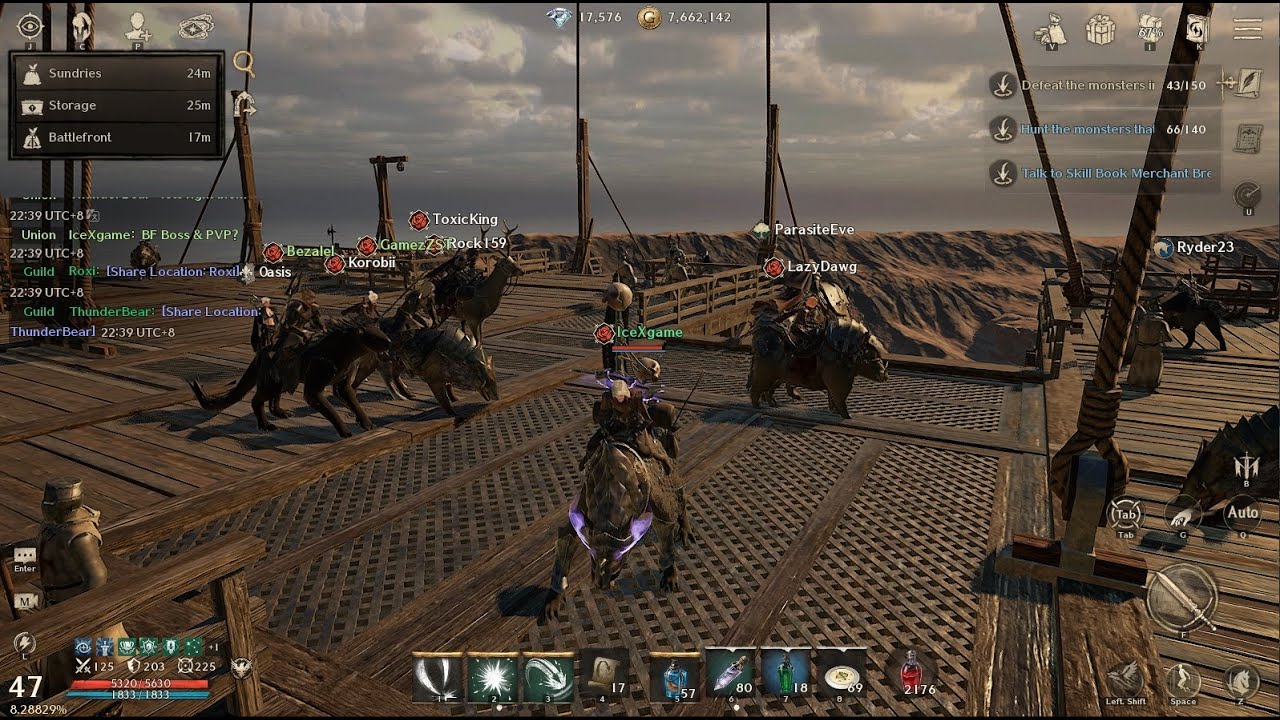 Night Crows Farming Mini Boss & PVP - YouTube