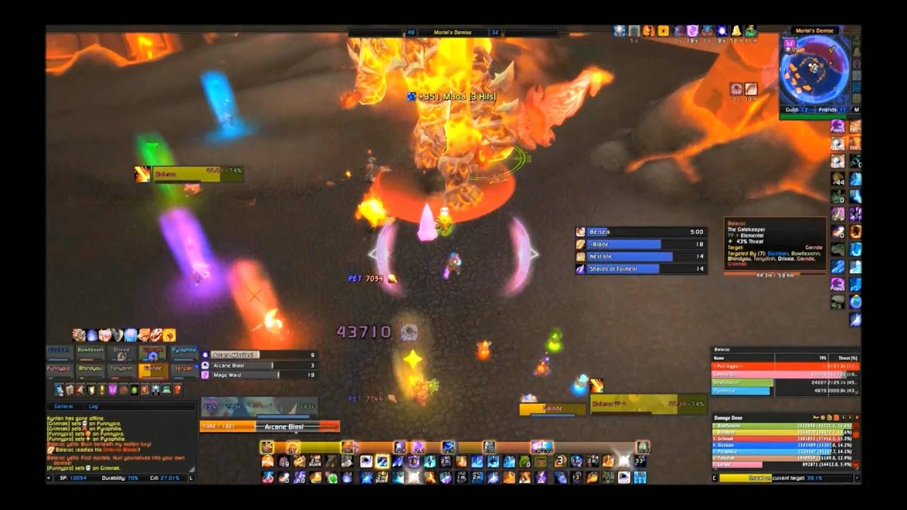 Thunderstruck vs Heroic Baleroc; World of Warcraft - YouTube