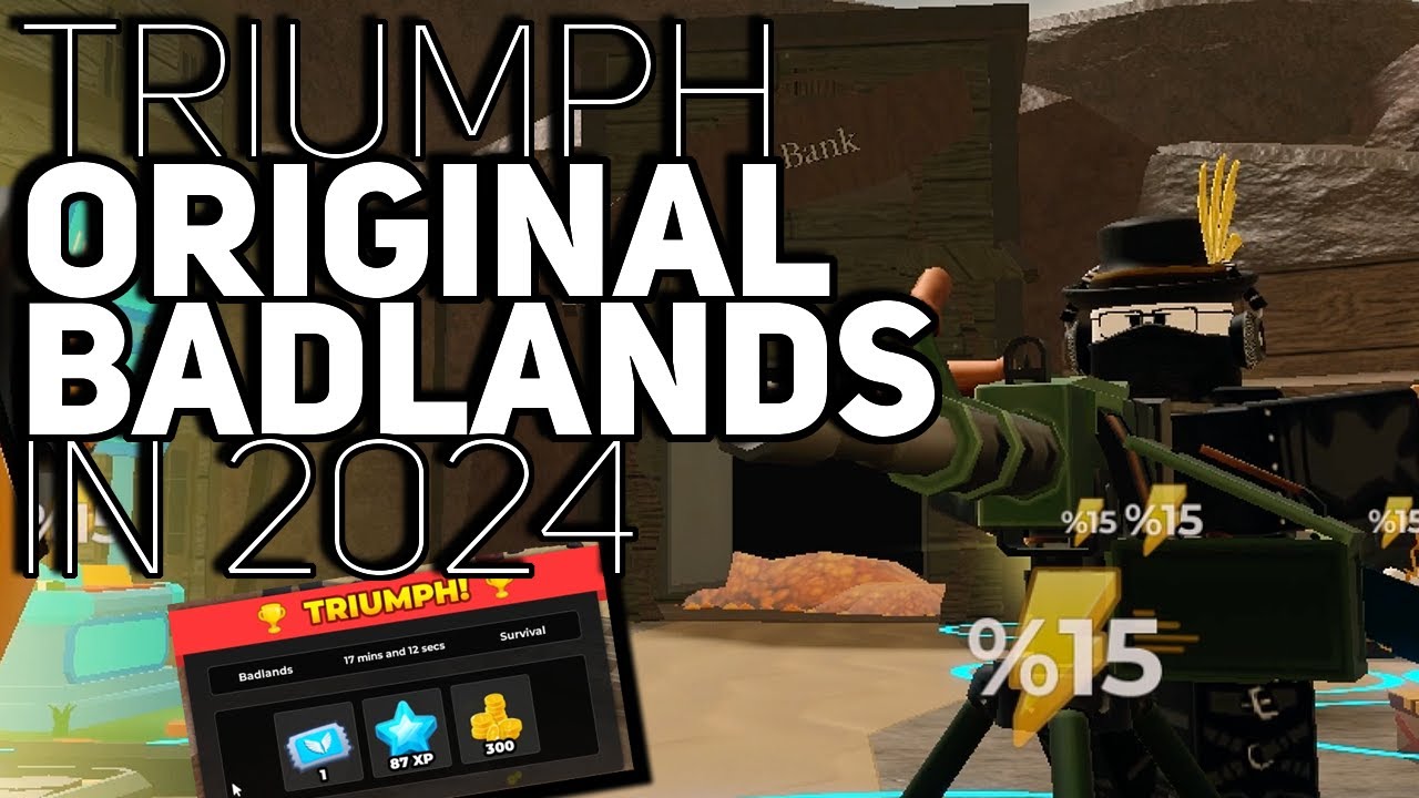 TRIUMPH OG BADLANDS IN 2024 | Tower Defense Simulator - YouTube