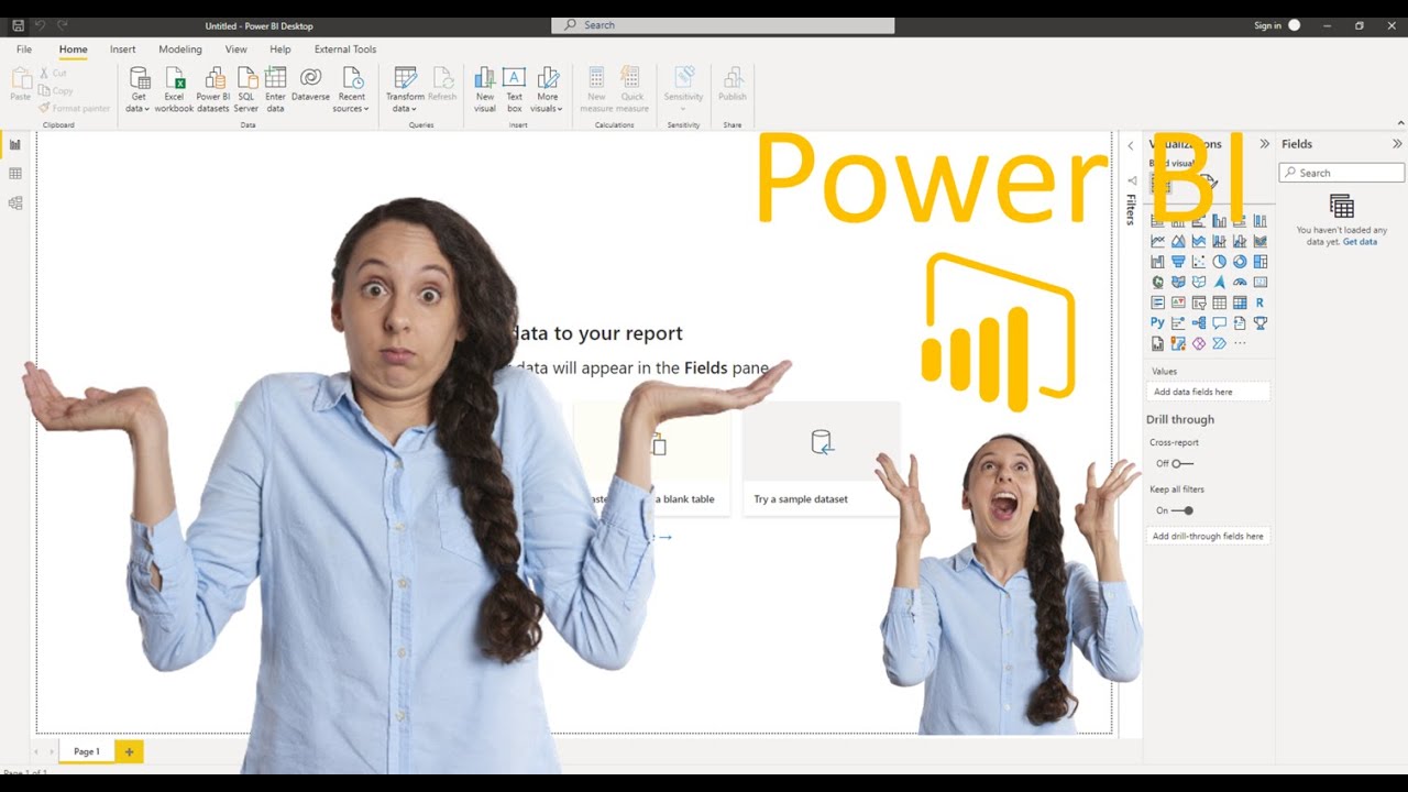 Power BI Trick How to create a progress bar without custom visuals ...