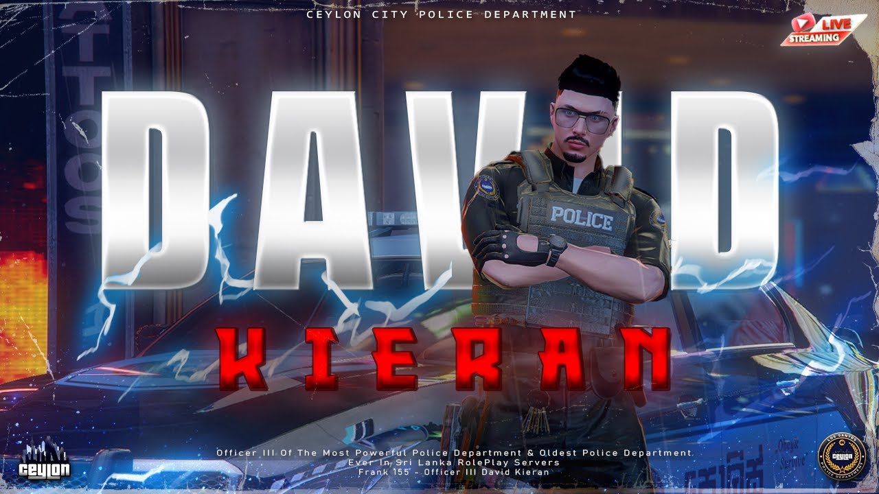 හෝ ගානා පොකුණේ අපි එනවා | LSPD | DAVID KIERAN | CEYLON RP 4.0 | DAY 119 ...