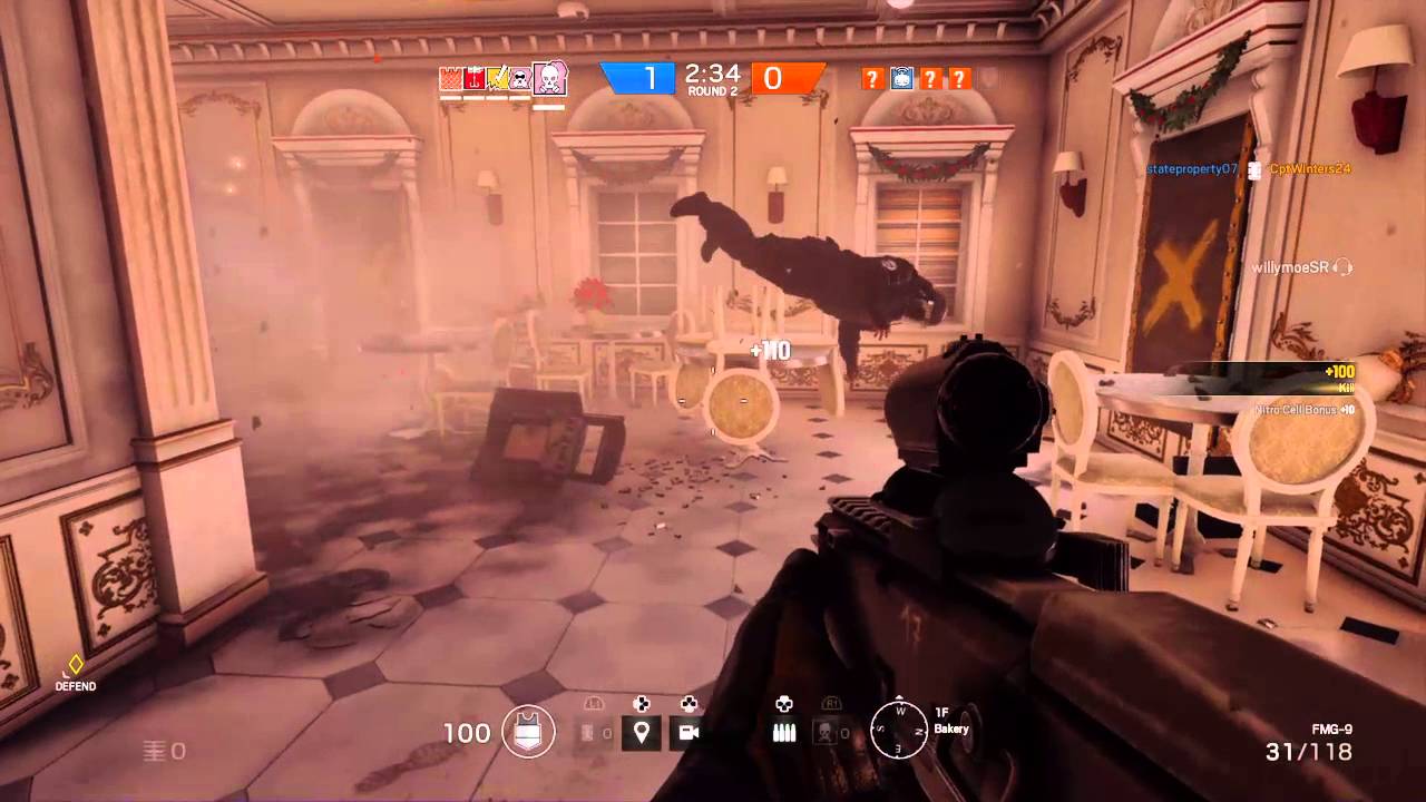 Tom Clancy's Rainbow Six Siege: That pink cupcake is mine - YouTube