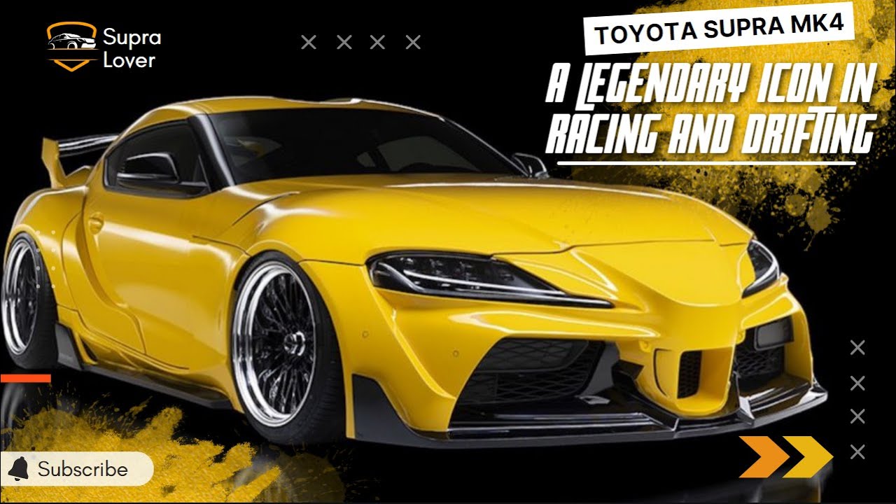 Toyota Supra MK4: A Legendary Icon in Racing and Drifting by Supra ...