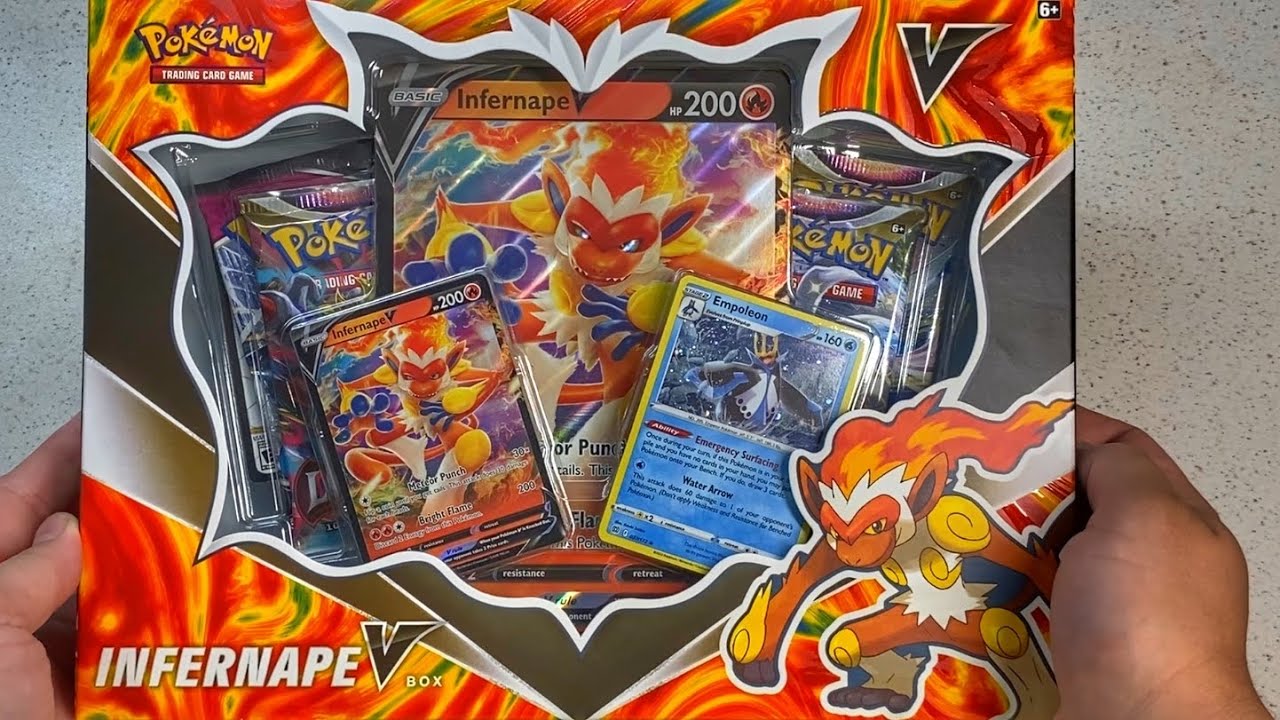 INFERNAPE V BOX LOST ORIGIN + LOST ORIGIN BOOSTERTS ART SET OPENING ...