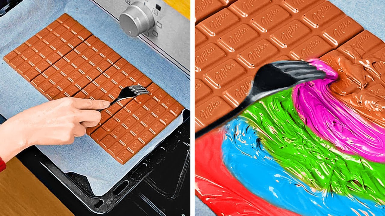 Cool And Yummy Chocolate Hacks You Should Try || Sweet Food Hacks And ...