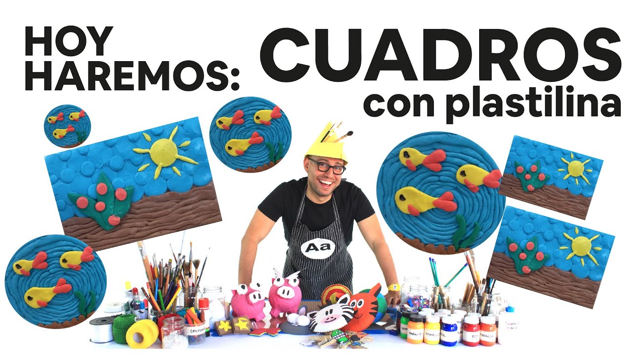 DIY ARTE CON PLASTILINA - YouTube