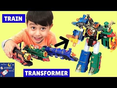 Train Transformer Robot Toy | Trains For Kids