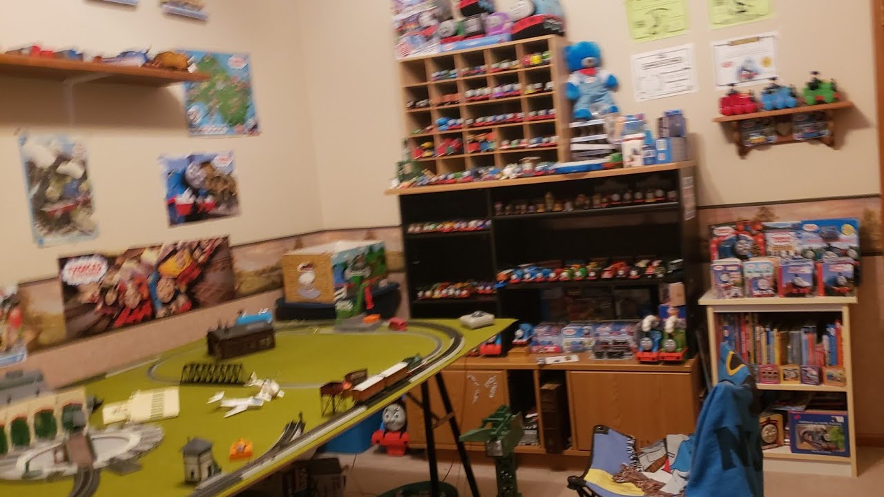 Thomas and Friends Train Room Tour 2024 - YouTube