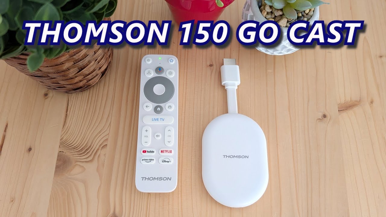 THOMSON 150 GO Cast: Compacto Google TV-Stick - YouTube