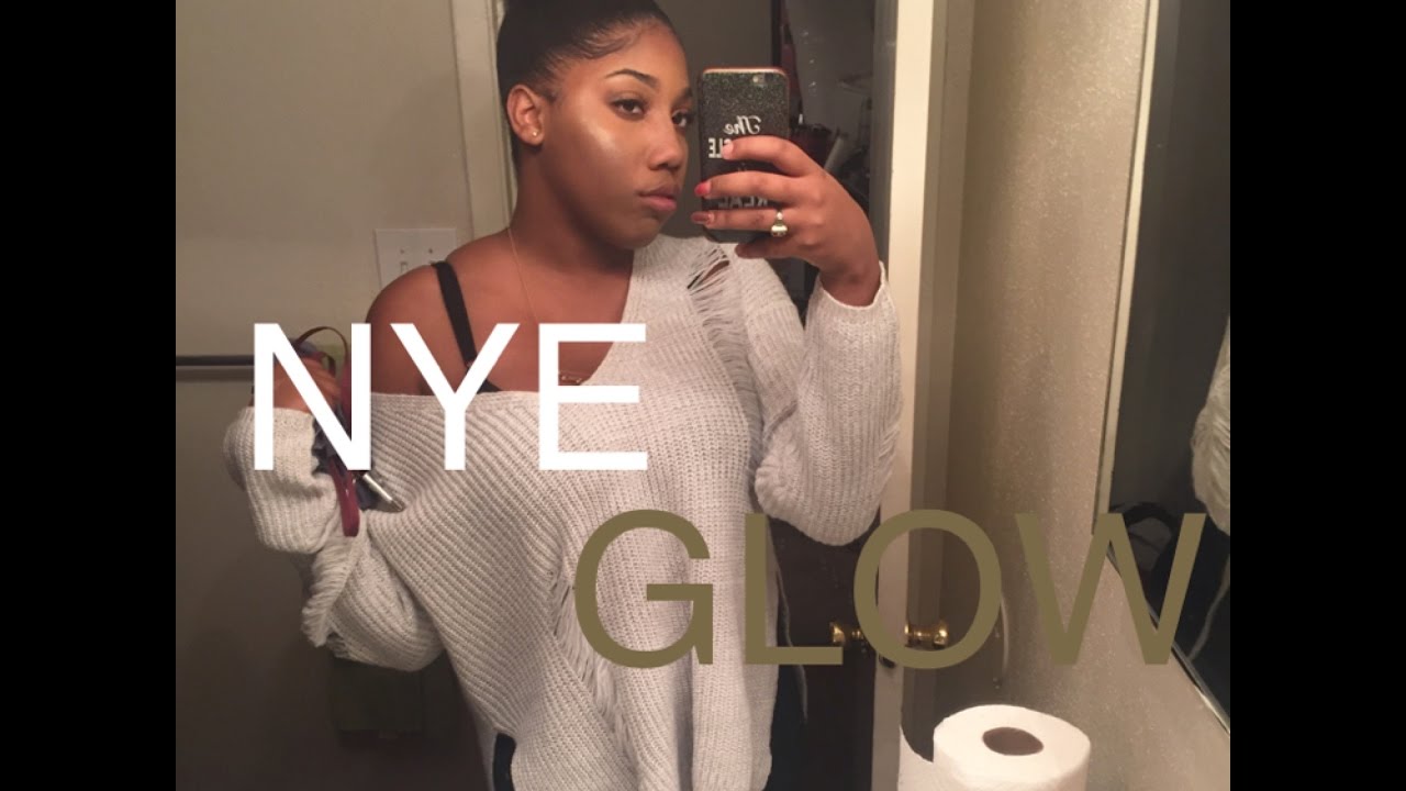New Years Eve Glowy Makeup Look Youtube
