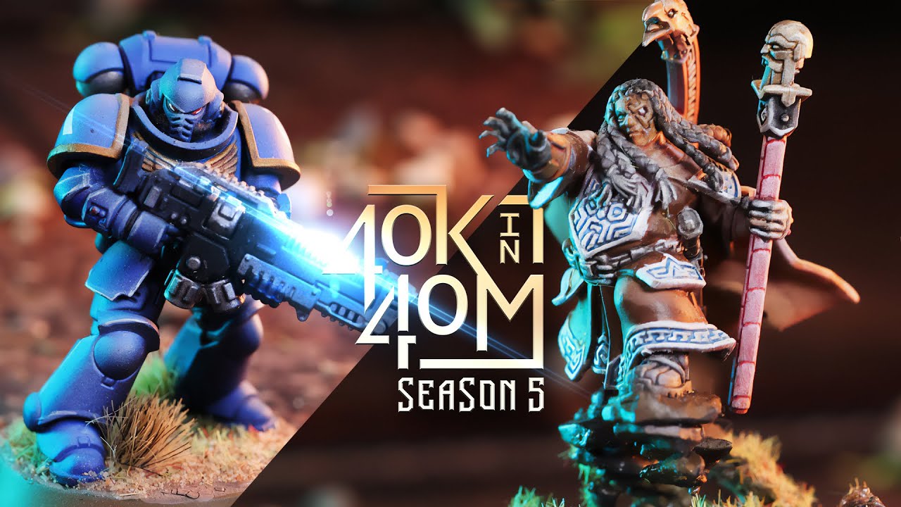 JT's Votann vs Space Marines of Steve. 40k in 40m Warhammer 40k Battle ...