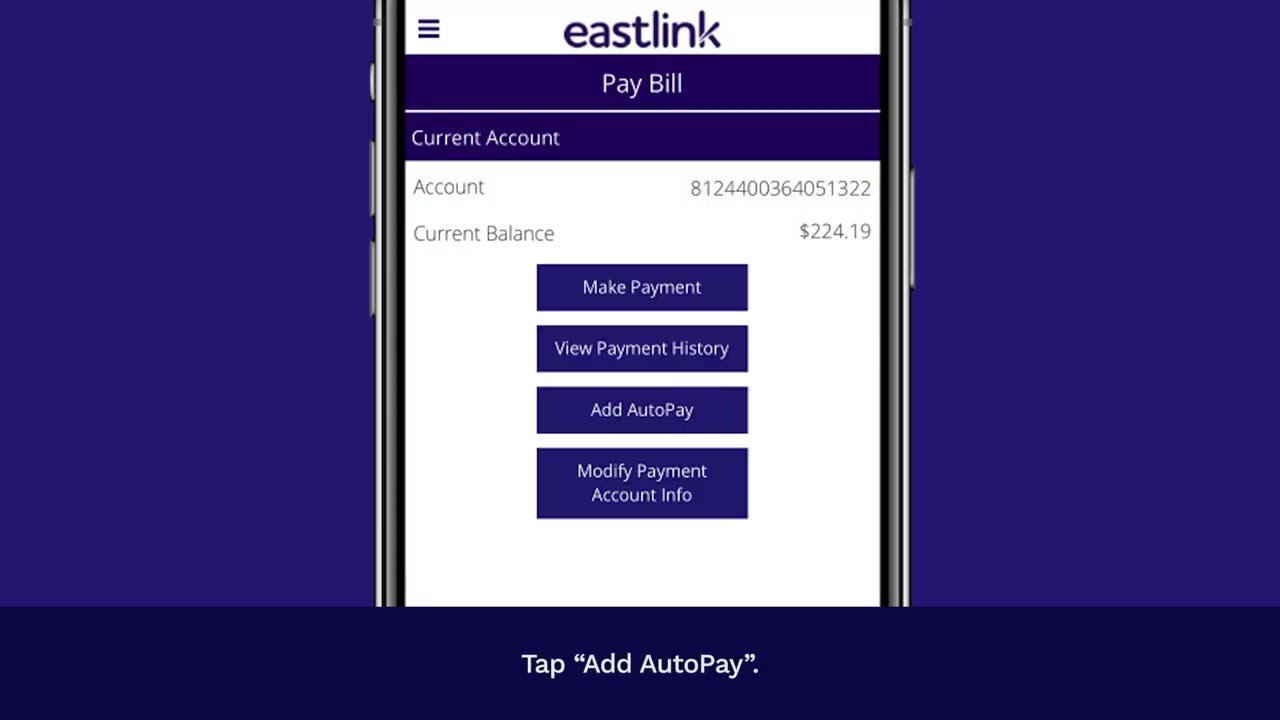 How to Setup Pre-authorized Payments with Eastlink (Mobile) - YouTube