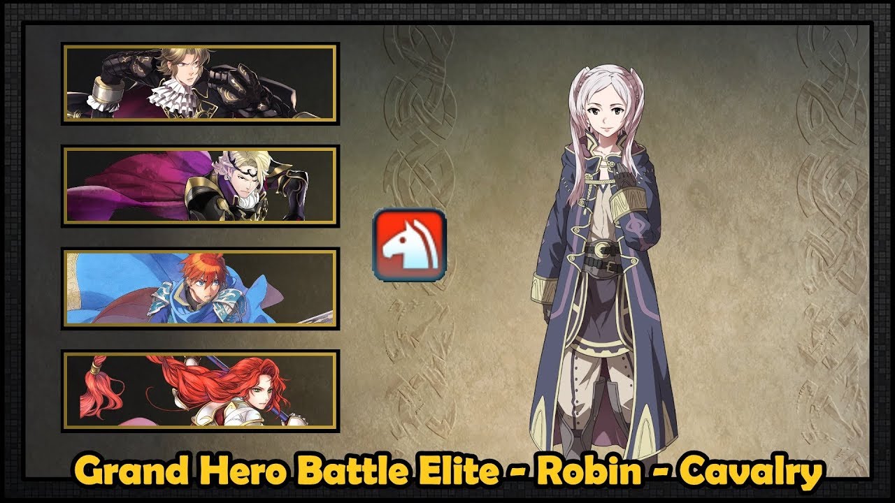 [Fire Emblem Heroes] GHB Elite Quest - Robin - Cavalry [2018-2-14 ...