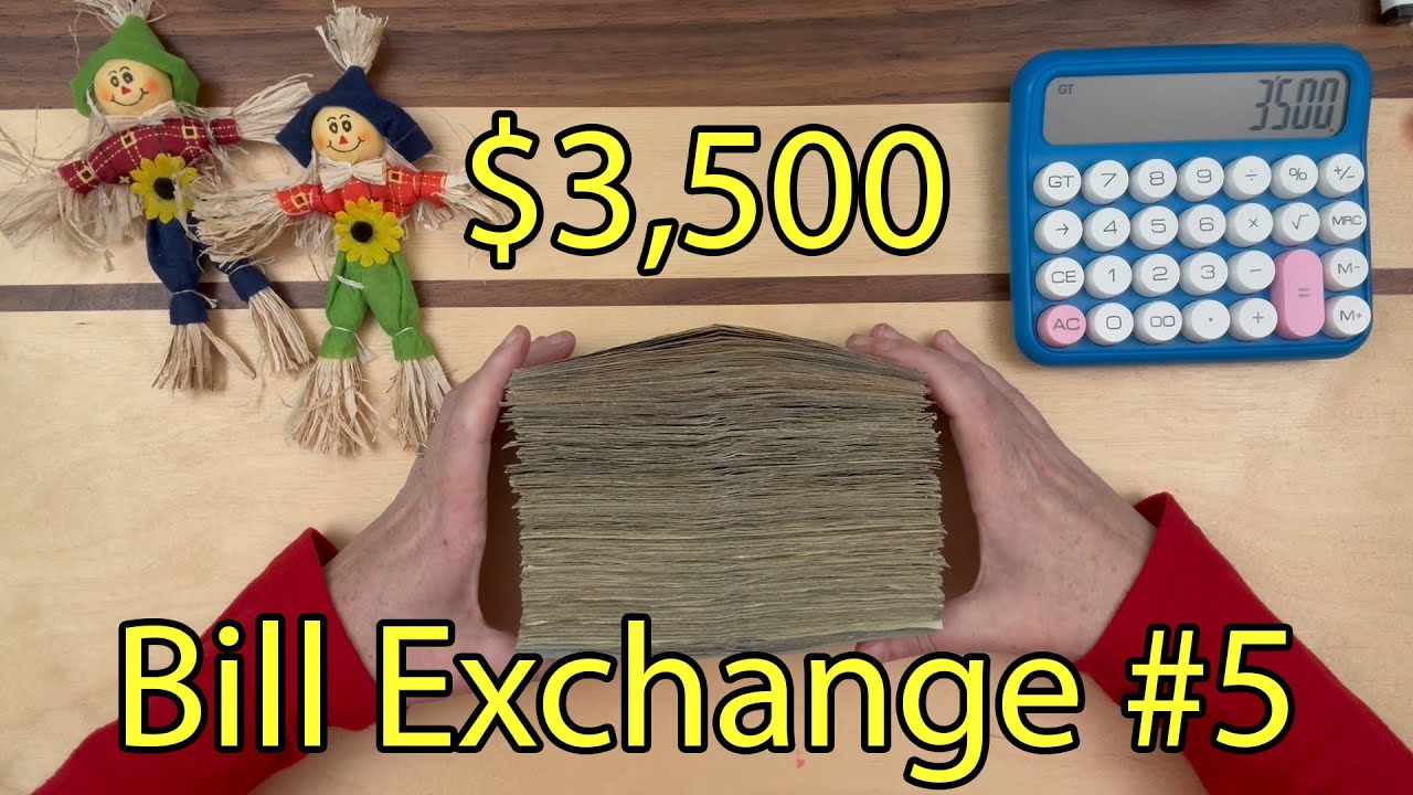 Bill Exchange | Cash Condensing | Prop Money | $3,500 | Bill Switch Out ...
