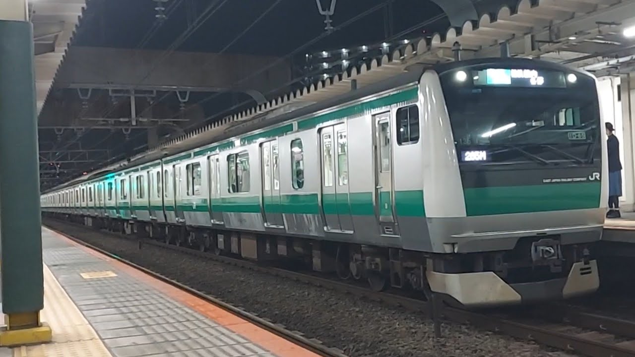 JR東日本埼京線E233系ハエ135編成各駅停車海老名行き西大井駅発車(2023/4/16) - YouTube