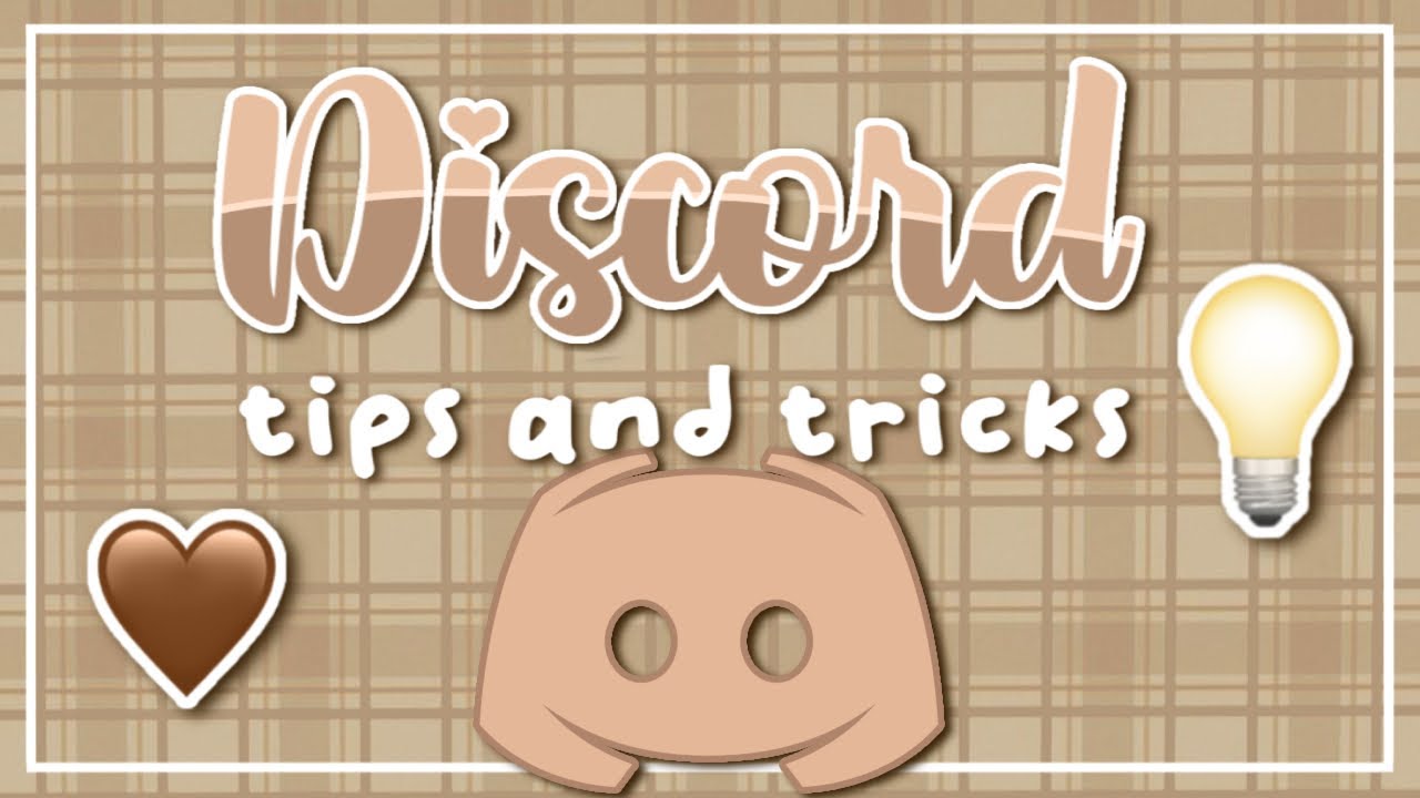 helpful discord tips and tricks | lenility - YouTube