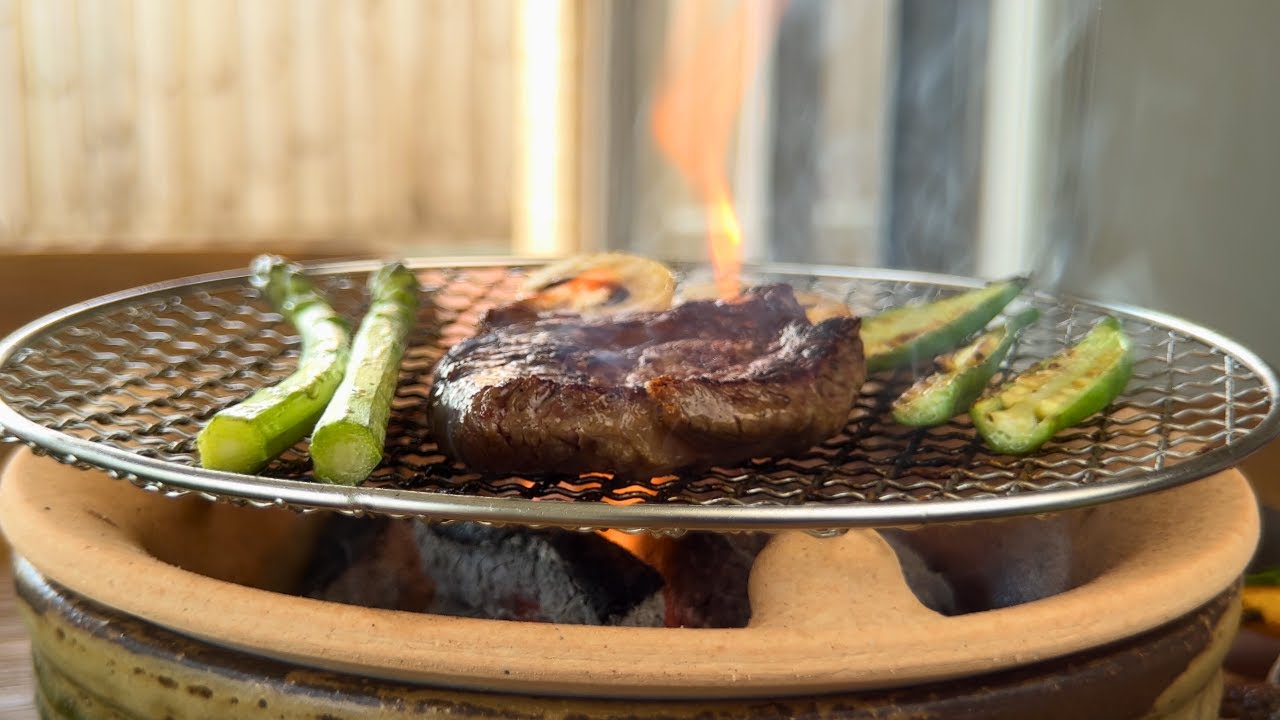 The Smell of Burning Charcoal on a Rainy Day | BBQ with Dipping Sauces ...