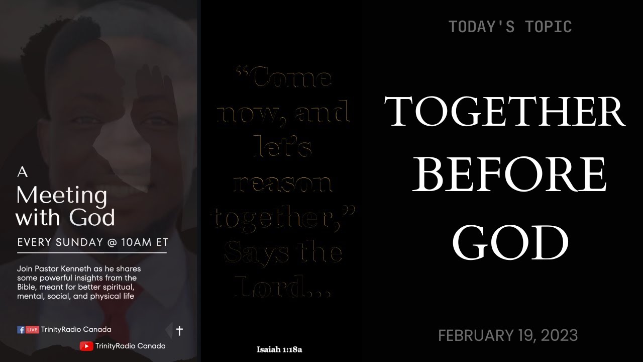 A Meeting with God | Together Before God - YouTube