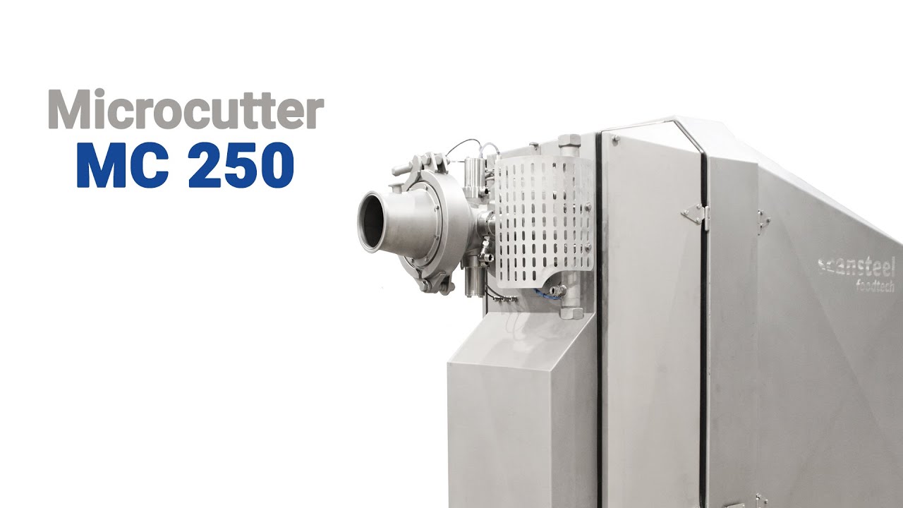 scansteel foodtech Microcutter MC 250 - YouTube