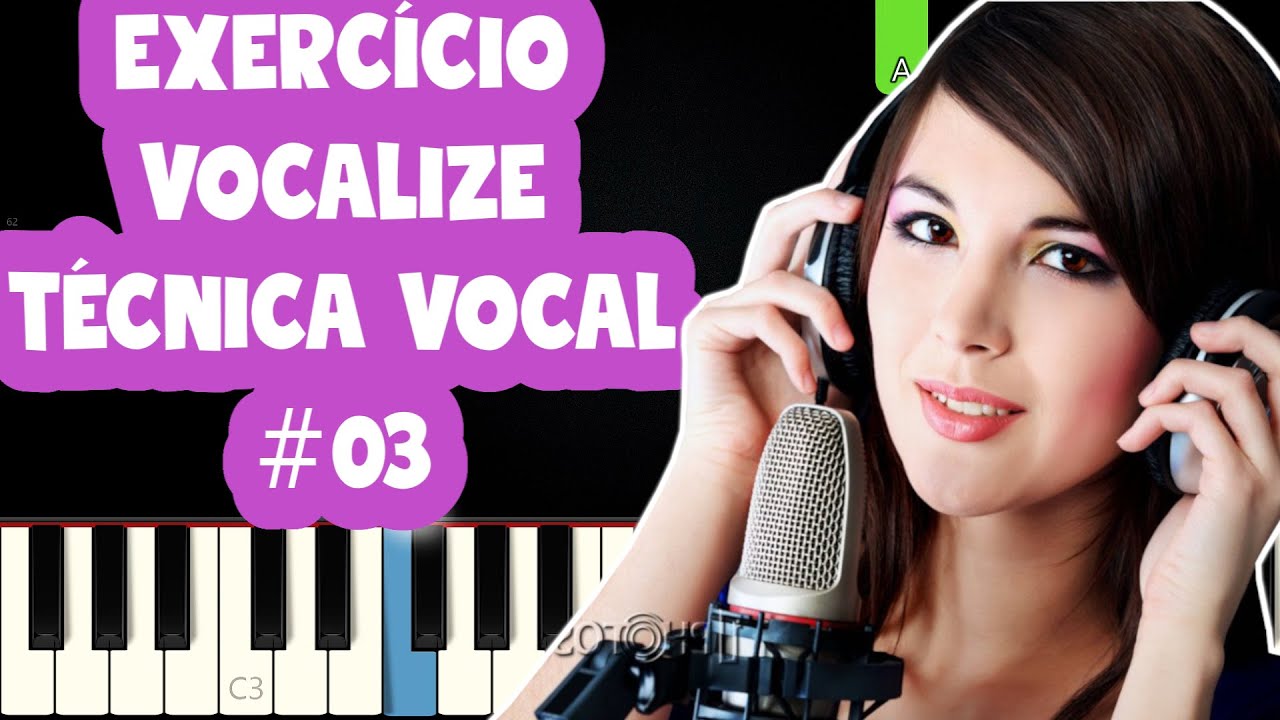 Exercício De Vocalize Para Voz #03 Modo Maior | Técnica Vocal | Aquecimento Vocal - YouTube